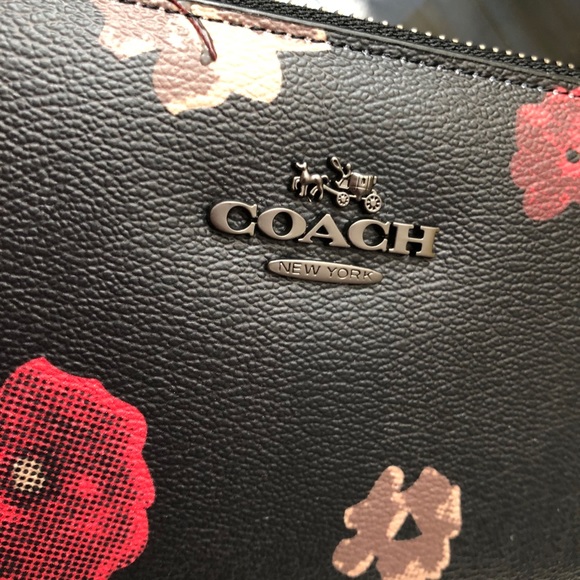 Coach | Bags | Coach Accordion Zip Wallet In Floral Print | Poshmark